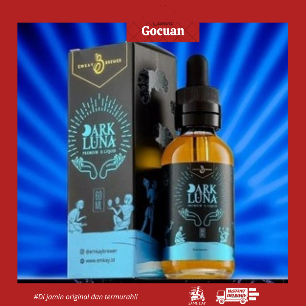 Jual LIQUID DARK LUNA 60ML FREEBASE DARK LUNA LIQUID ORIGINAL BY EMKAY ...