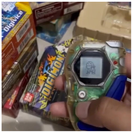 Jual BANDAI DIGIVICE DIGIMON FRONTIER D'TECTOR VERSION 2 CLEAR BLUE ...