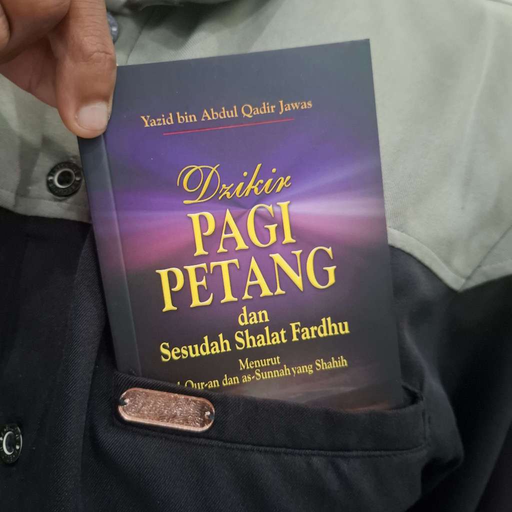 Jual Buku Saku Dzikir Pagi Petang Cover Baru Karya Ustad Yazid Jawas ...