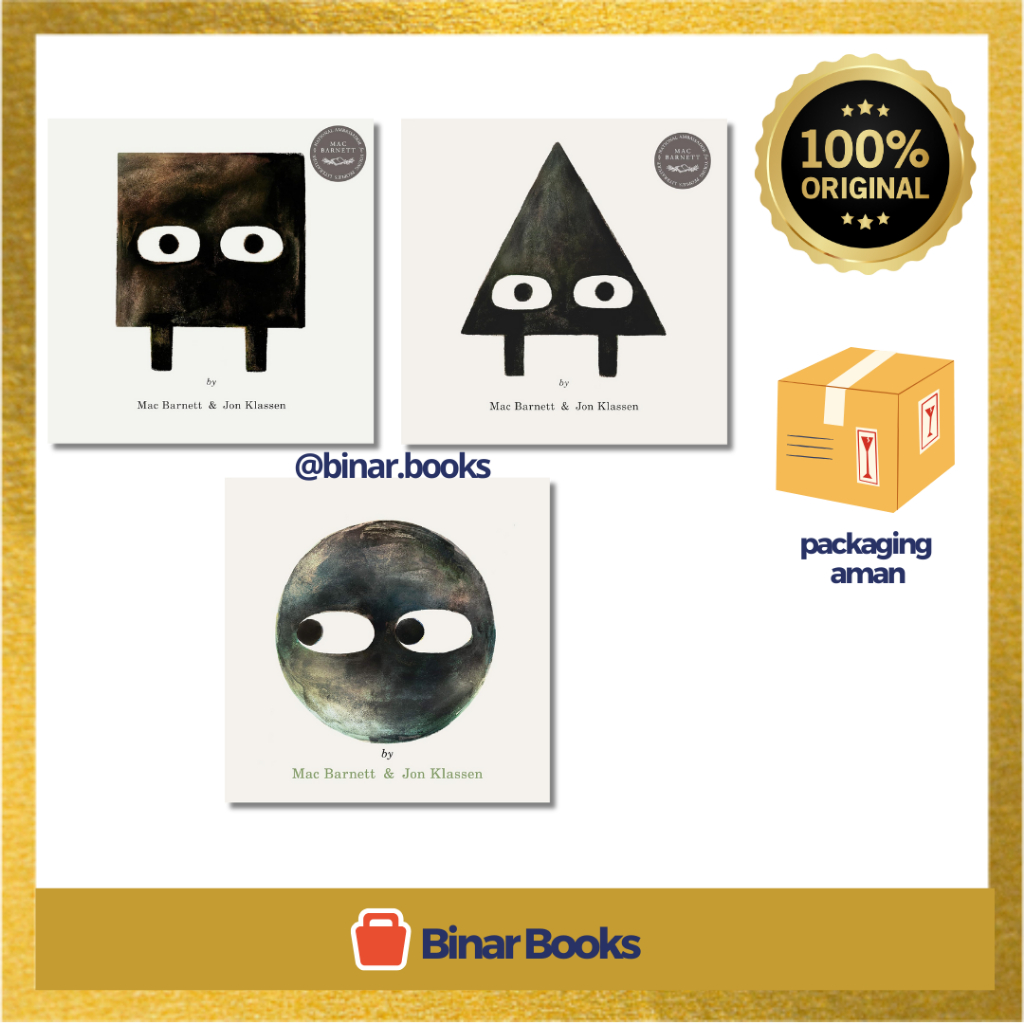 Jual The Shapes Trilogy (Circle, Triangle, Square) Book by Mac Barnett ...