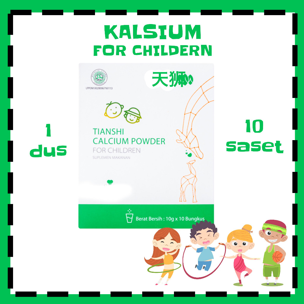 Jual 1 DUS SEGEL ORI CALSIUM POWDER FOR CHILDREN Nutrisi kalsium untuk ...
