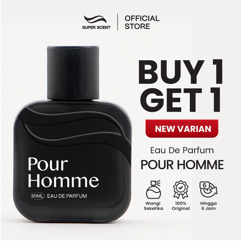 Jual Super Scent - Pour Homme Eau de Parfum | Parfum Pria Tahan Lama ...