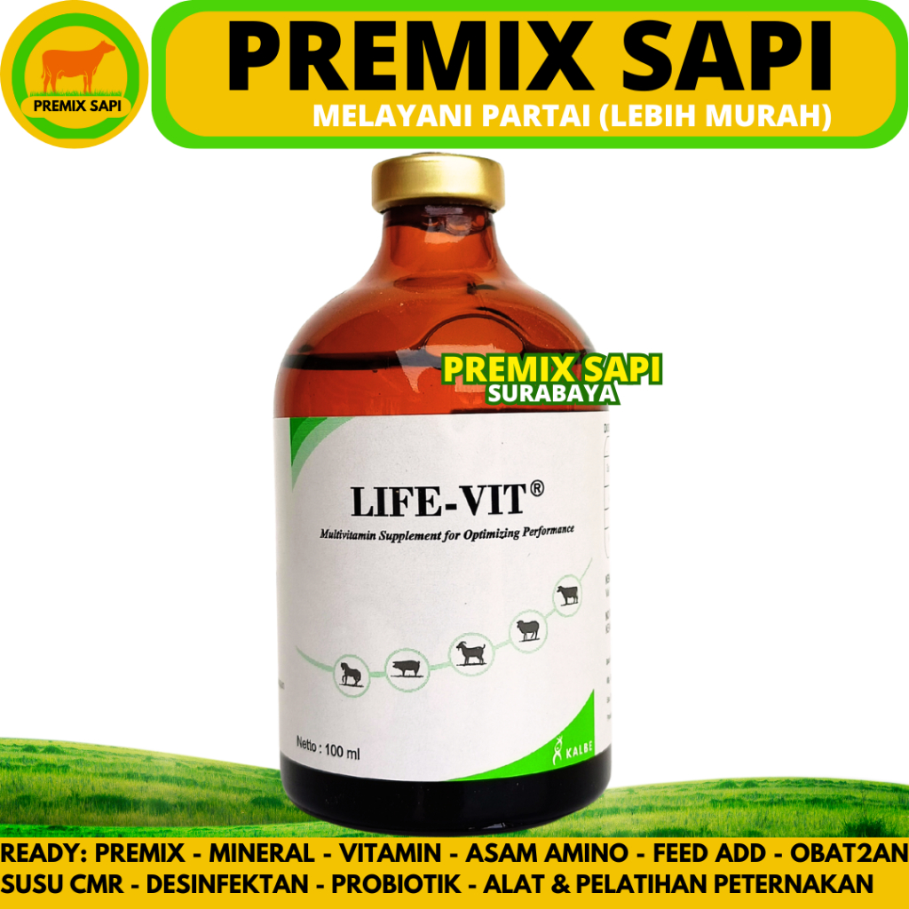 Jual LIFE VIT 100 ML - Multivitamin Nafsu Makan & Daya Tahan Tubuh ...