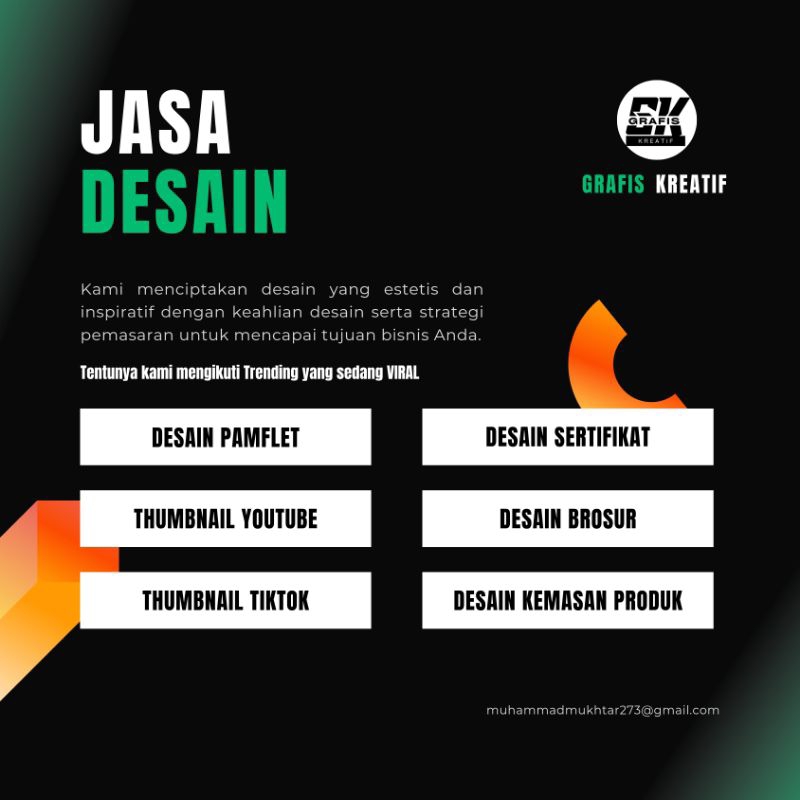 Jual JASA DESAIN PAMFLET, THUMBNAIL YOUTUBE, THUMBNAIL TIKTOK ...