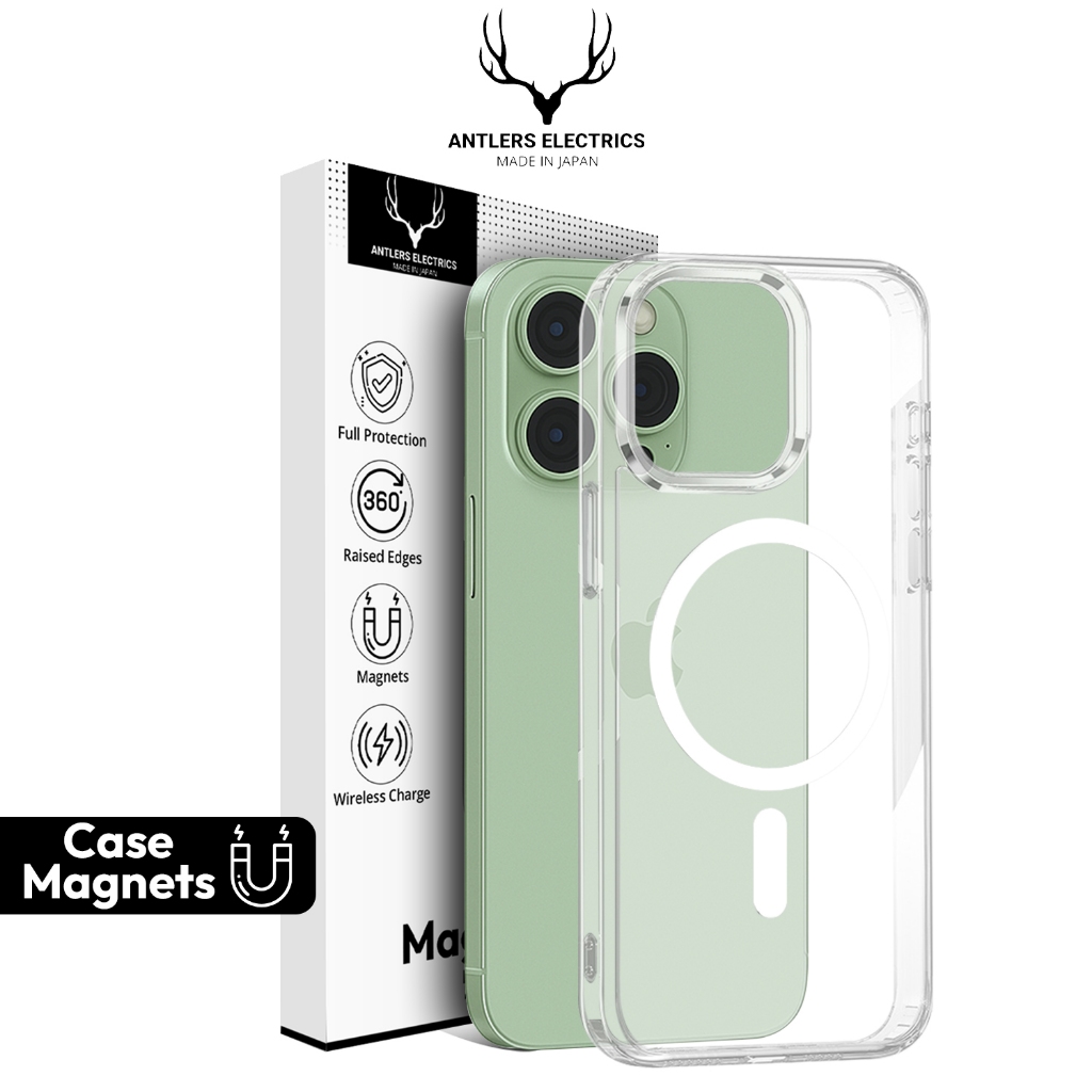 Jual Antlers Electrics Magnetic Case Magsafe Clear Anti Menguning Anti ...