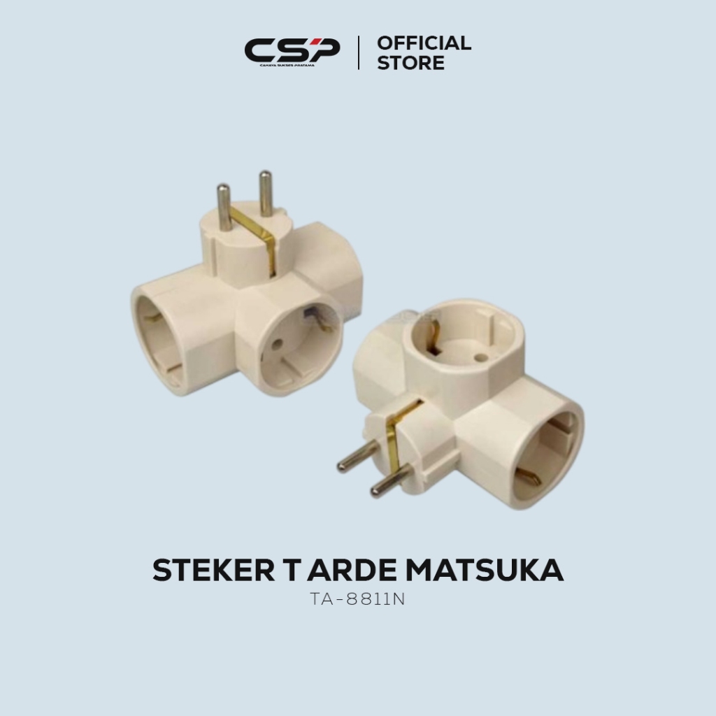 Jual [CSP_MATSUKA] Steker T Arde TA-8811N Matsuka | Shopee Indonesia