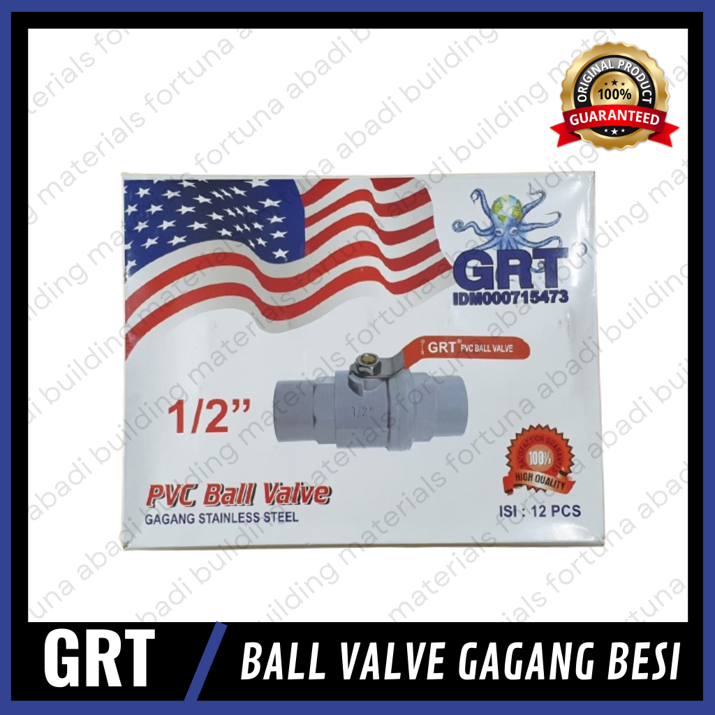Jual Ball Valve Gagang Besi Berbagai Varian Ukuran Stop Kran | Shopee Indonesia