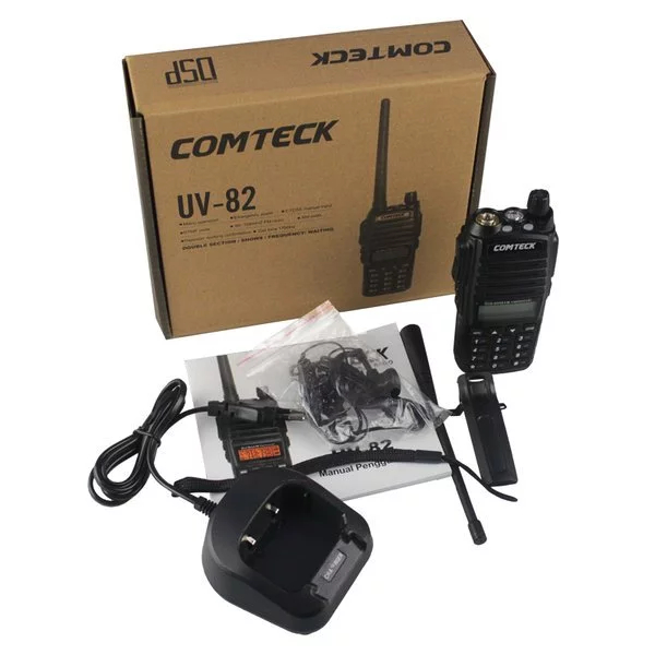 Jual HT Comteck UV82 Dual Band VHF - UHF Radio FM Bergaransi 1th HT ...