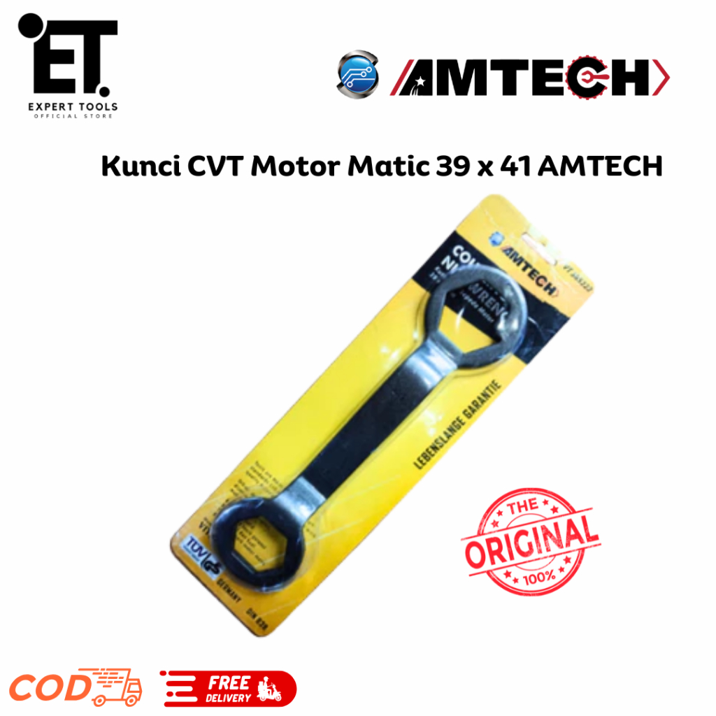 Jual Kunci CVT Motor Matic 39 x 41 AMTECH / Kunci Ring Mur CVT Matic ...