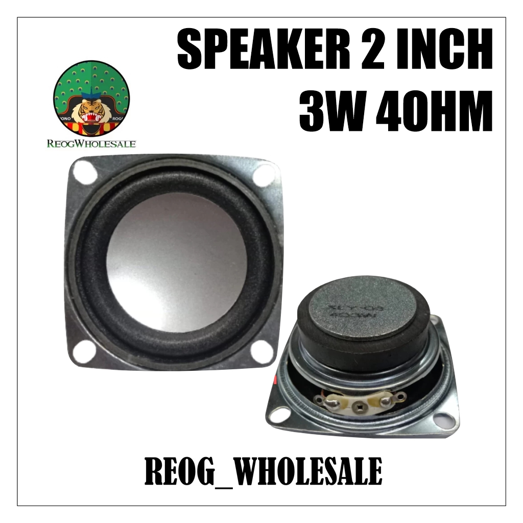 Jual Mini Speaker Fullrange 2inch 4 ohm 3Wat | Shopee Indonesia
