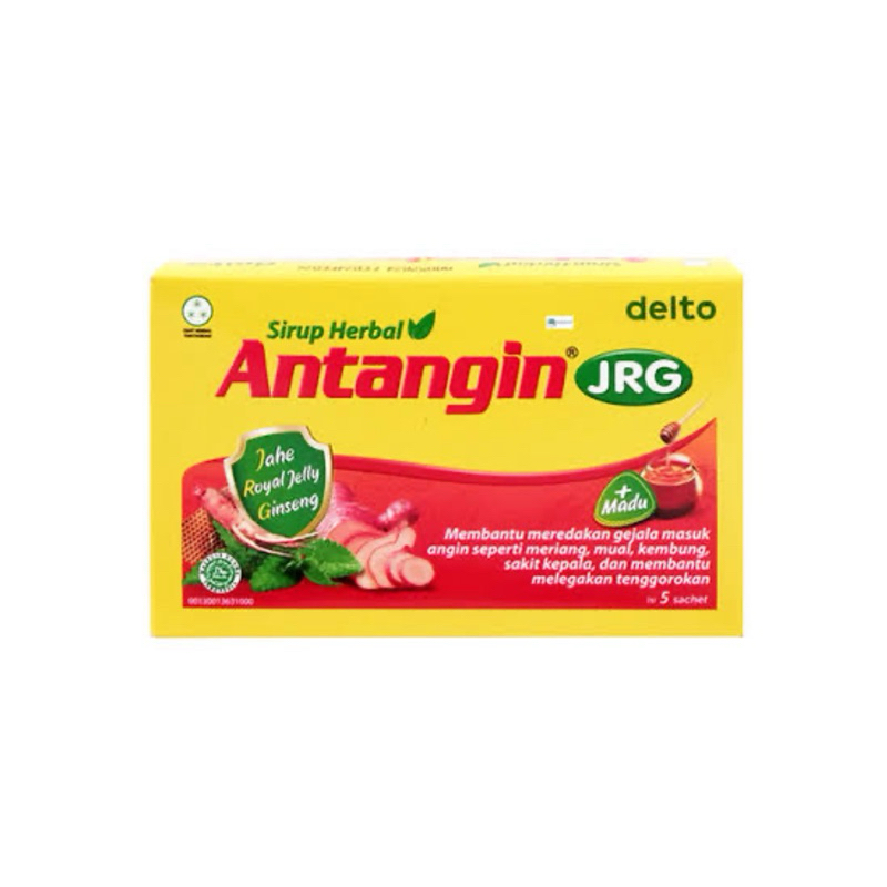 Jual Antangin JRG Sirup 15 ml Box (5 sachet) | Shopee Indonesia