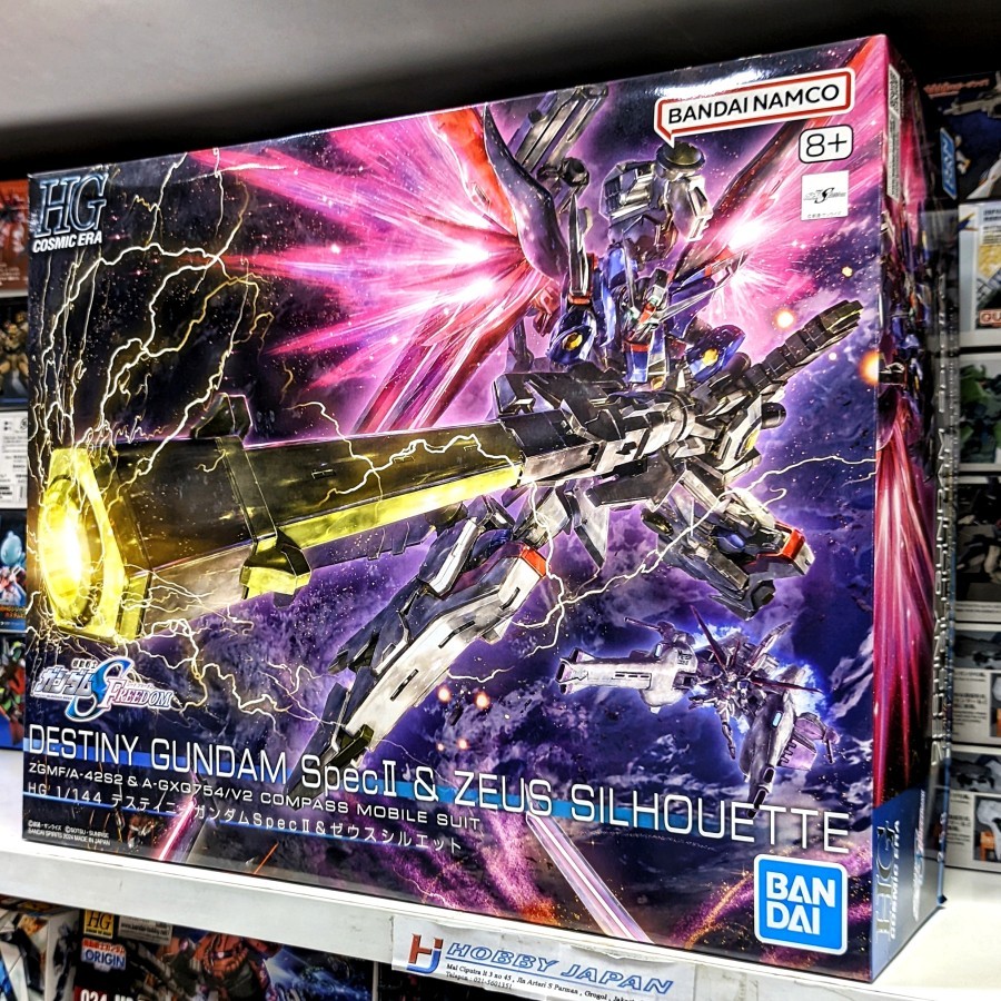 Jual HG Destiny Gundam Spec II & Zeus Silhouette | Shopee Indonesia