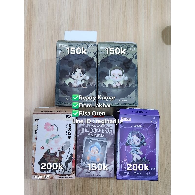 Jual POPMART SKULLPANDA DIMOO HIRONO (UNSEALED) | Shopee Indonesia
