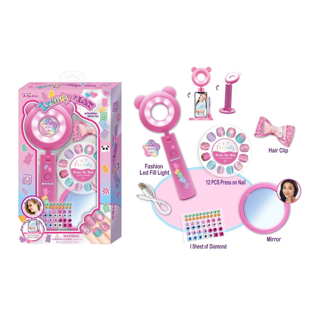 Jual Tokidas Fashion Makeup Hair Collection - Mainan Makeup Rambut ...