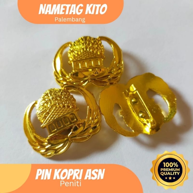 Jual Pin Kopri Peniti || Pin kopri Magnet || Pin Kopri ASN || Pin Kopri ...
