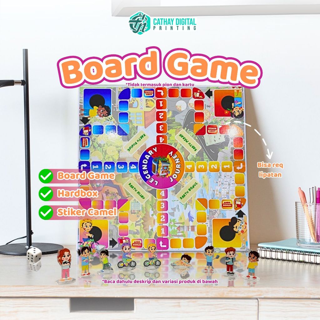 Jual Board Game Custom | Cetak Board Game | Board Game Hard Box | Box ...