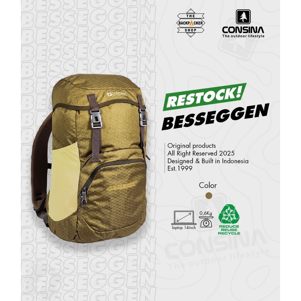 Jual Consina Besseggen Tas Punggung Ransel outdoor 30L Tas Laptop ...