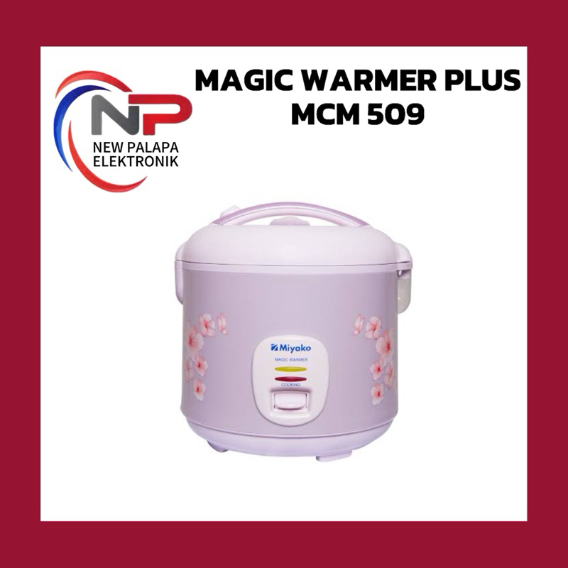 Jual Magic warmer plus miyako mcm 509/ Rice cooker miyako/ Penanak nasi ...