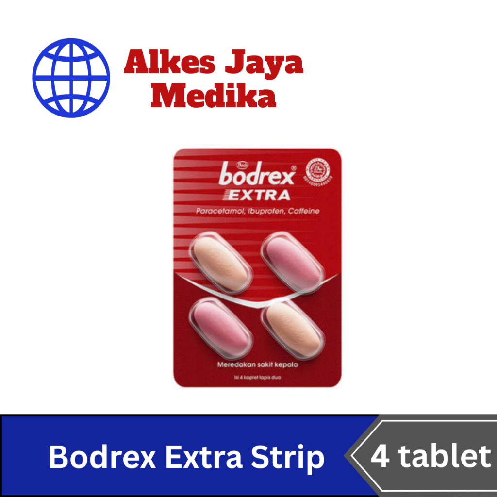 Jual BODREX EXTRA isi 4 tablet - obat sakit kepala dan demam | Shopee ...