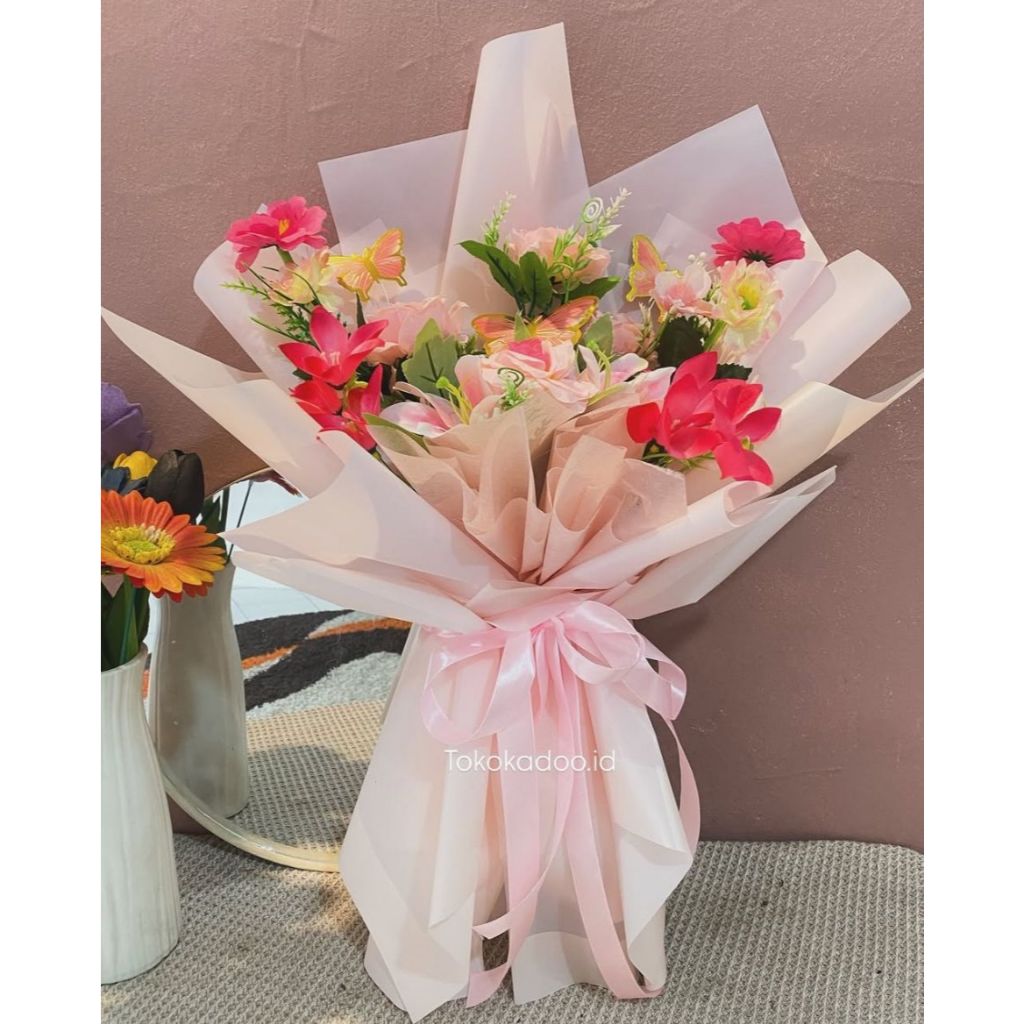 Jual Buket Bunga 75k - Elegan dan Eksklusif by Tokokadoo.id (Random ...