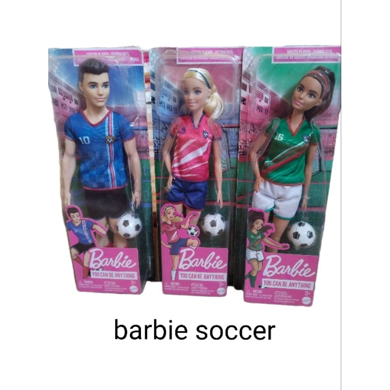 Jual Barbie soccer Ken mattel original 28cm | Shopee Indonesia