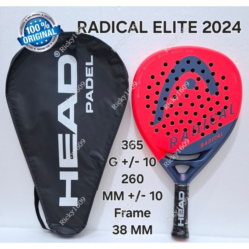 Jual HEAD PADEL RACKET RADICAL ELITE 2024 / RAKET PADEL HEAD RADICAL ...