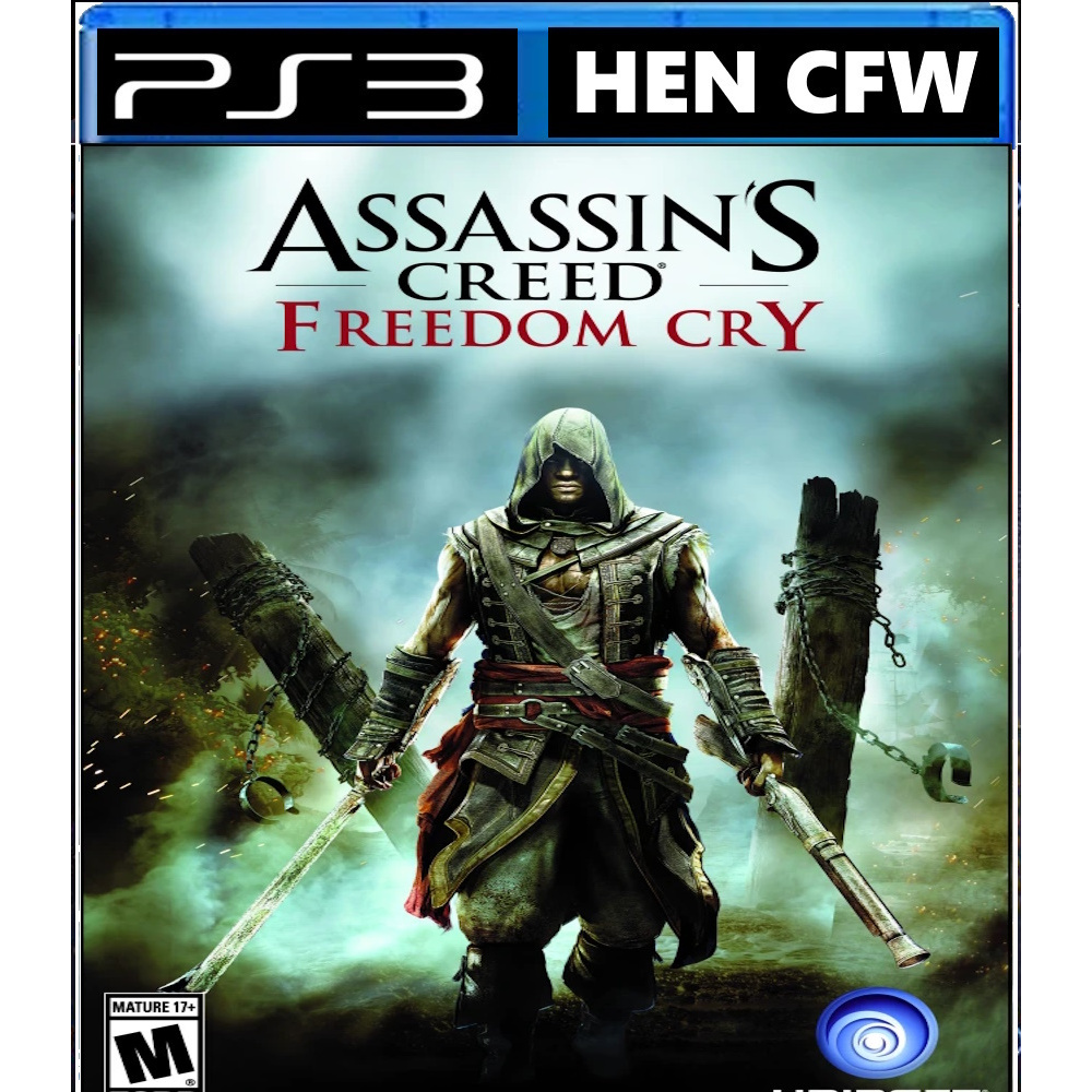 Jual Bluray/dvd disc game ps3 hen/cfw assassin's creed freedom cry | Shopee Indonesia