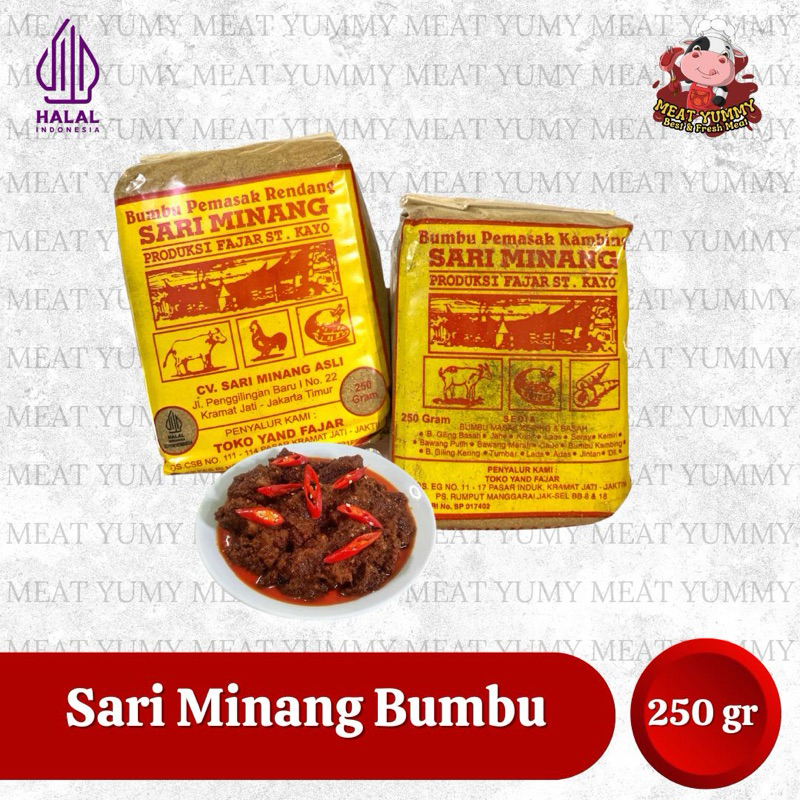 Jual Sari Minang Bumbu Rendang & Kambing | Shopee Indonesia