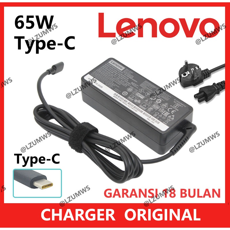 Jual Adapter Charger Laptop Lenovo Thinkpad X1 carbon Yoga X270 X280 ...