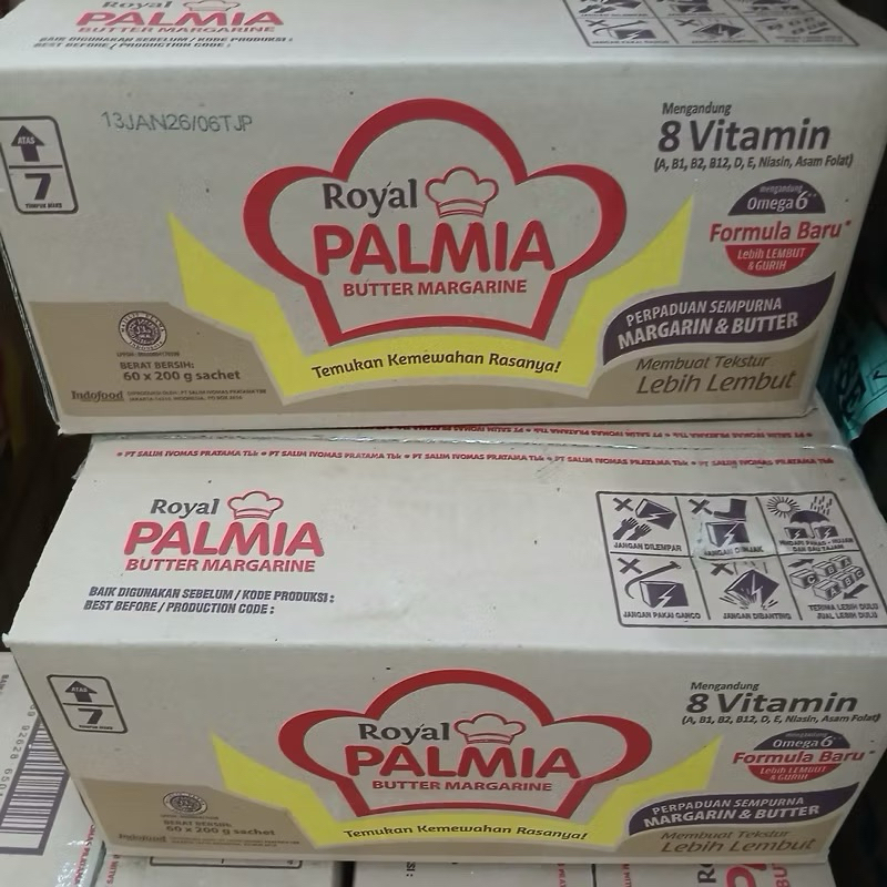 Jual Palmia Royal 200g kemasan 1 dus isi 60pcs | Shopee Indonesia