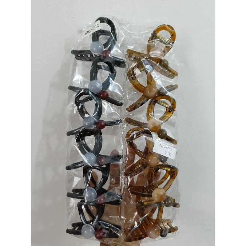 Jual (isi 12pcs) Jepit Rambut Silang Bulat Besar 8cm N8 | Shopee Indonesia