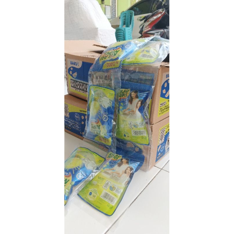 Jual KILAU NIPIS PEMBERSIH PIRING RENTENG ISI 8 SASET & 1 ,KARTON ISI 3 ...