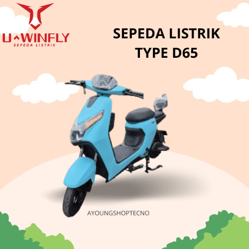 Jual SEPEDA LISTRIK UWINFLY D65 500WATT BERGARANSI RESMI PABRIK ...