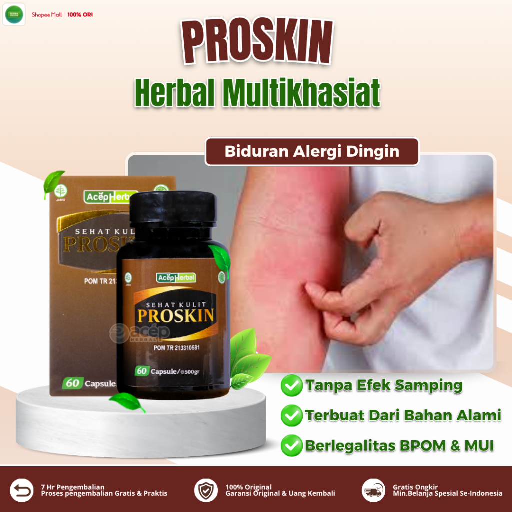 Jual Proskin Obati Biduran Alergi Dingin Gatal Gatal Bentol Bntol Ruam ...