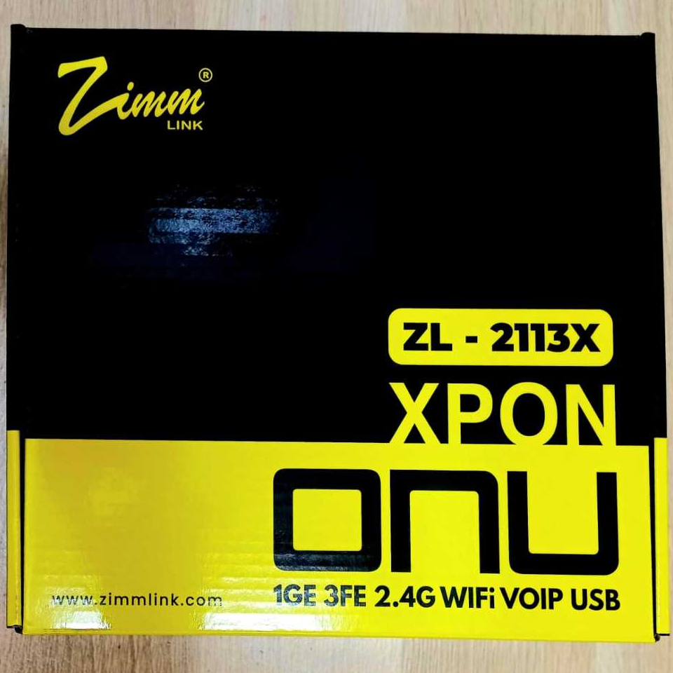 Jual ZIMMLINK XPON ONU ZL-2113X Support EPON GPON ONT 1GE 3FE 2,4G Wifi ...