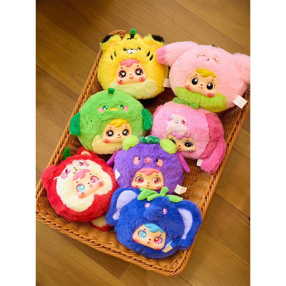 Jual blind box plush boneka lucu gantungan kunci hadiah anak perempuan ...