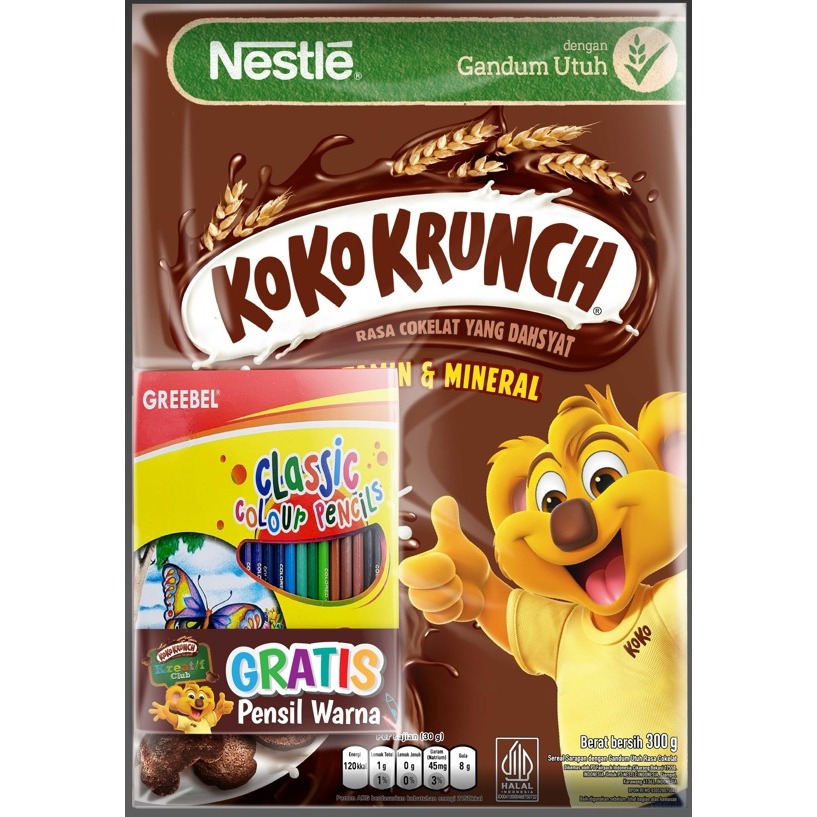 Jual EXP JANUARI 2026 NESTLE KOKO KRUNCH CEREAL 300GR / koko crunch 300 ...