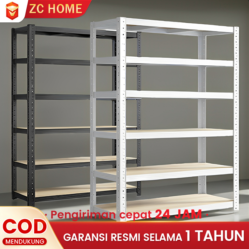 Jual ZC Rak Besi Pemisah Rak Supermarket Rak Penyimpanan Rak Besi Siku ...