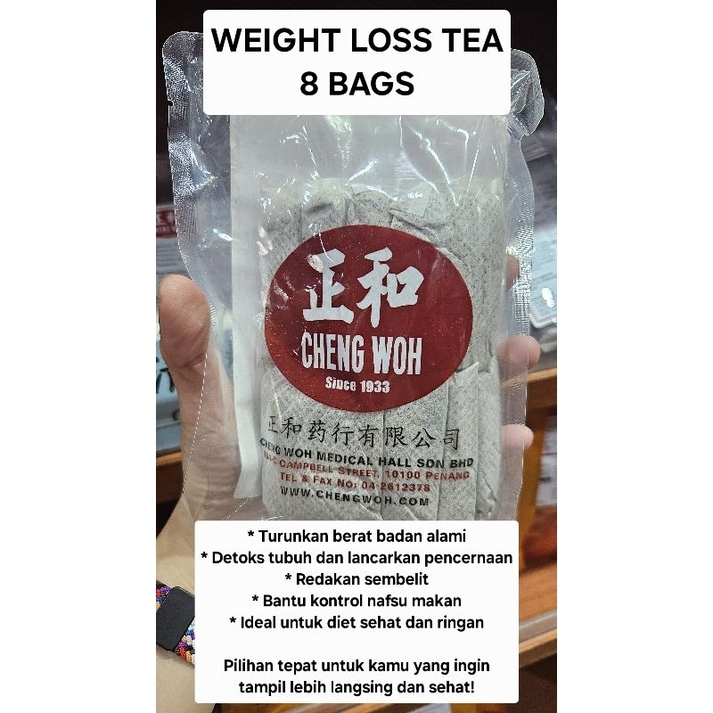 Jual CHENG WOH Weight Loss Tea All Natural | Shopee Indonesia