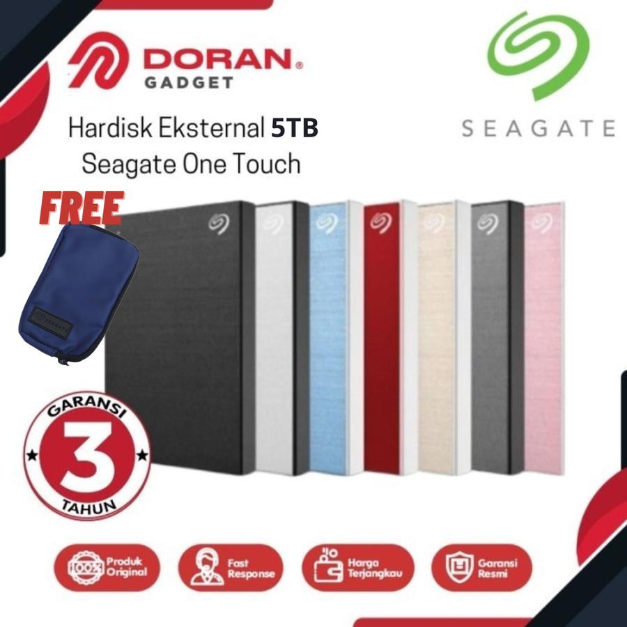 Jual Seagate Hardisk One Touch 5TB HD HDD Hardisk Eksternal USB3.0 ...
