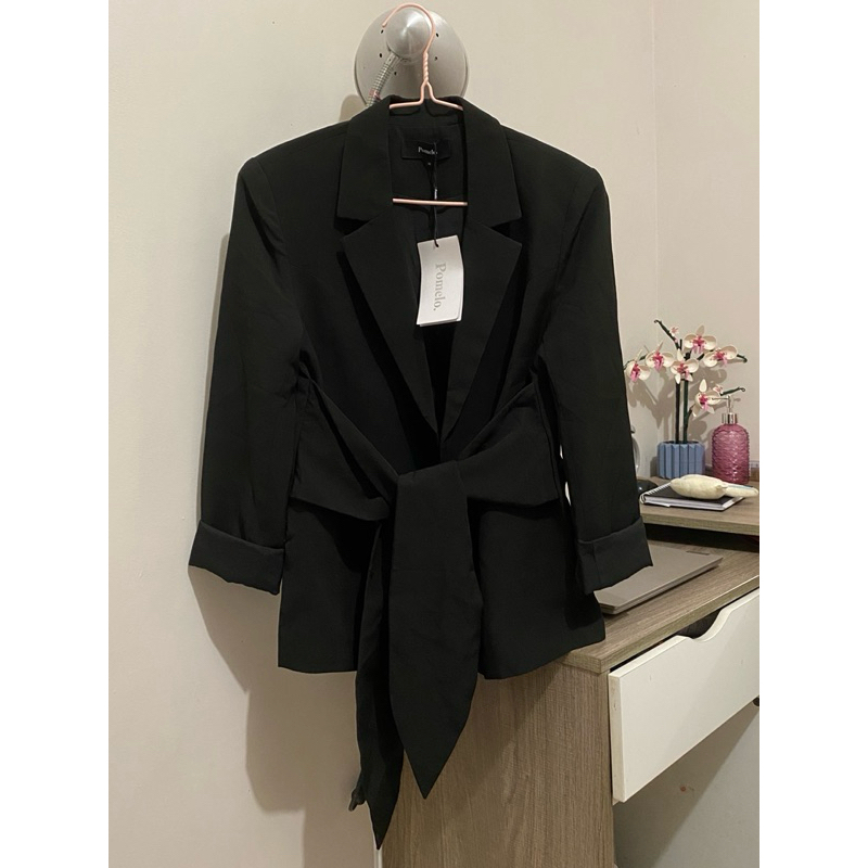 Jual New pomelo black blazer | Shopee Indonesia