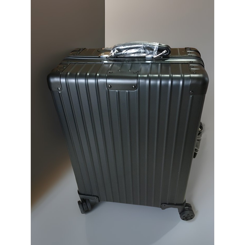 Jual Koper Lugage Classic / SILVER/BLACK 20inch | Shopee Indonesia