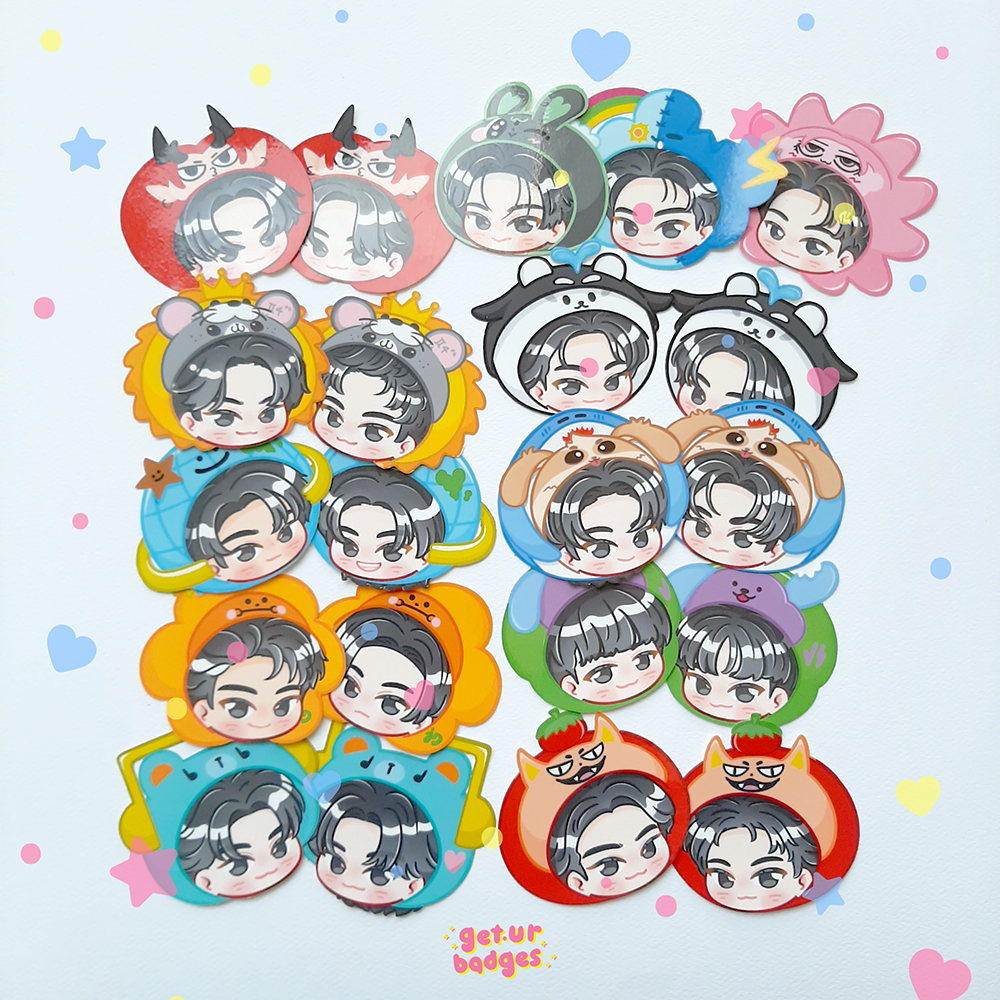 Jual GMMTV Mascot Vinyl Sticker Die Cut Borderless | Thaientu ...