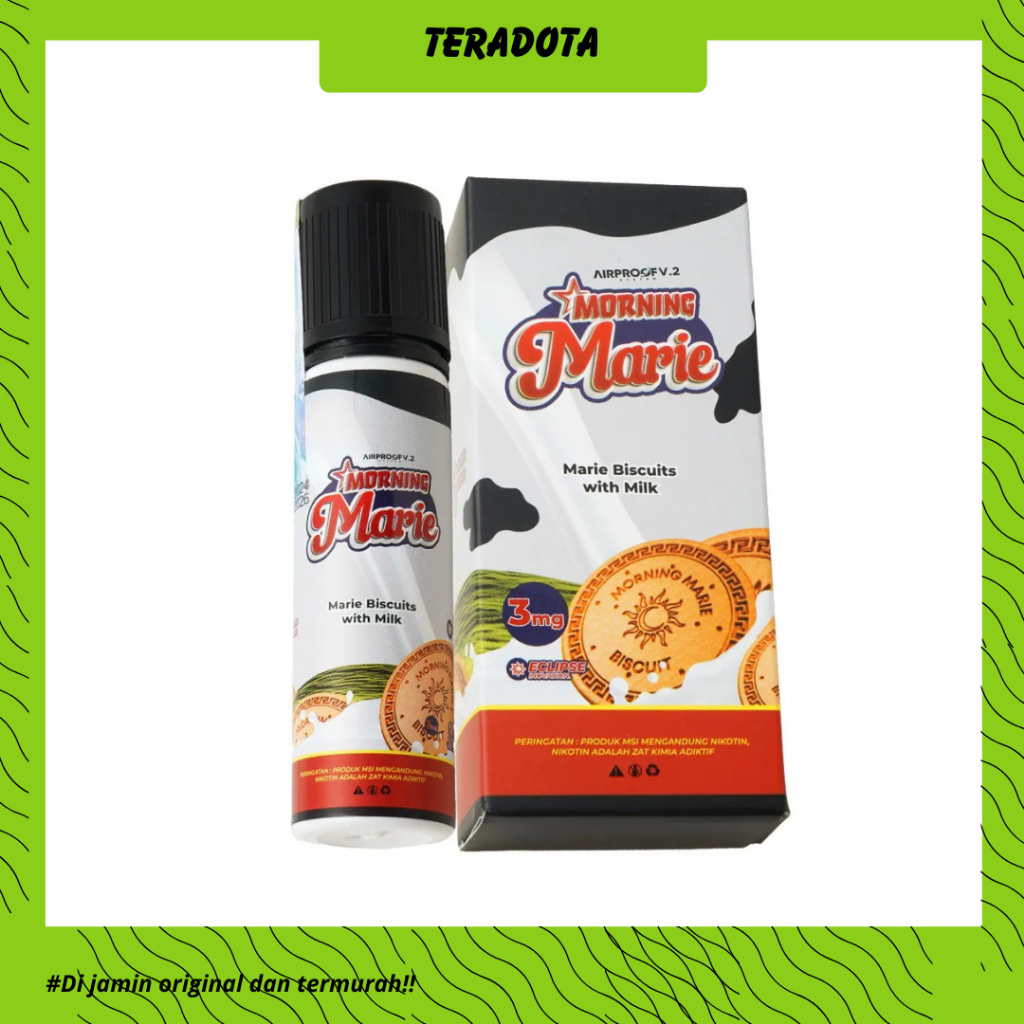 Jual LIQUID MORNING MARIE BISCUITS LIQUID FREEBASE 60ML BY MSI NEW ...