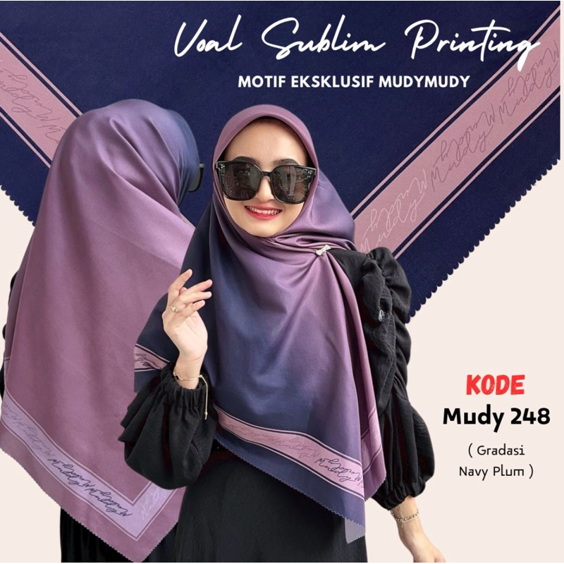 Jual Kerudung Segi Epat Voal Sublim Printing | Shopee Indonesia