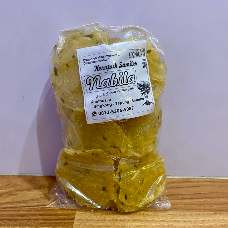 Jual Krecek Kerupuk Samiler Mentah 500gr / Keripik Singkong / Opak ...