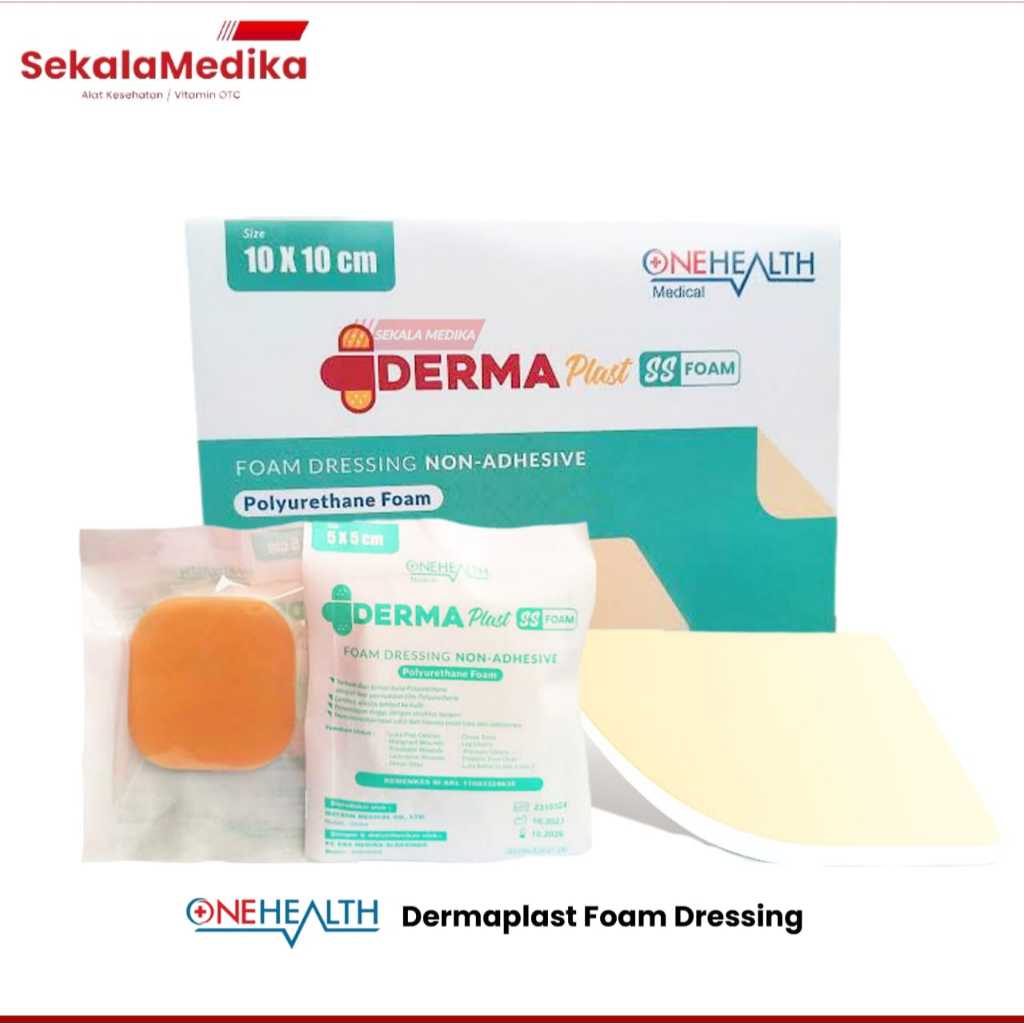 Jual Dermaplast SS Foam Dressing Menyerap Luka Basah Luka Exudate ...