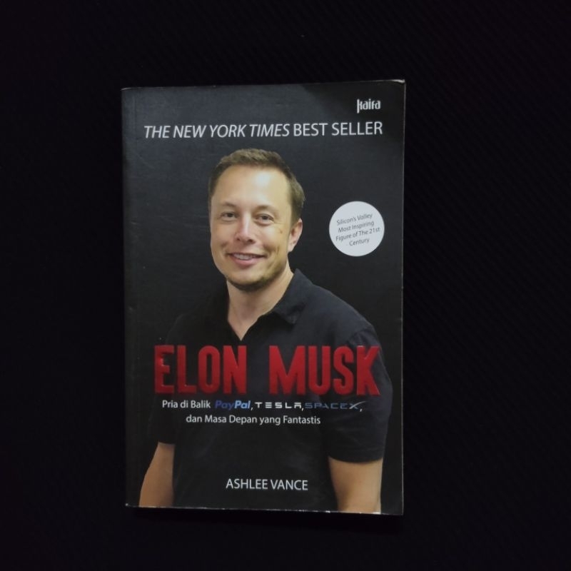 Jual Buku Original • ELON MUSK - Pria Di Balik Paypal, Tesla, Space X ...