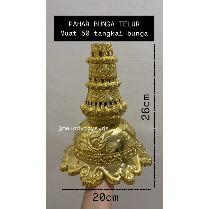 Jual Pahar Bunga Telur / Tempat Bunga Telur / Tempat Pahar / Vas Bunga ...