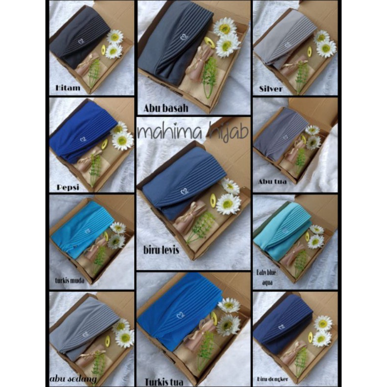 Jual KODE M57I Jilbab Mahima Model Pet Antem Bahan Kaos TC Premium ...